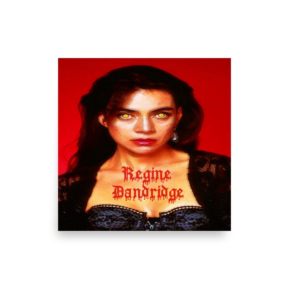 Regine Dandridge 10x10 Poster Fright Night 2 Fan Art Matte Paper Poste ...